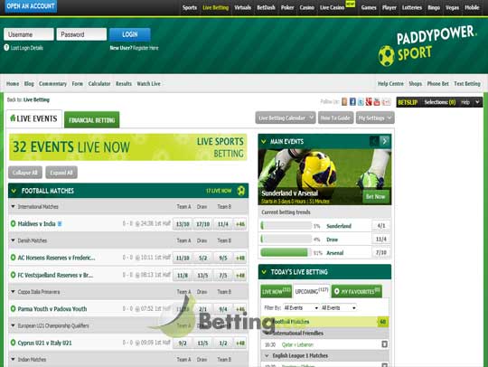Paddy Power - Betting